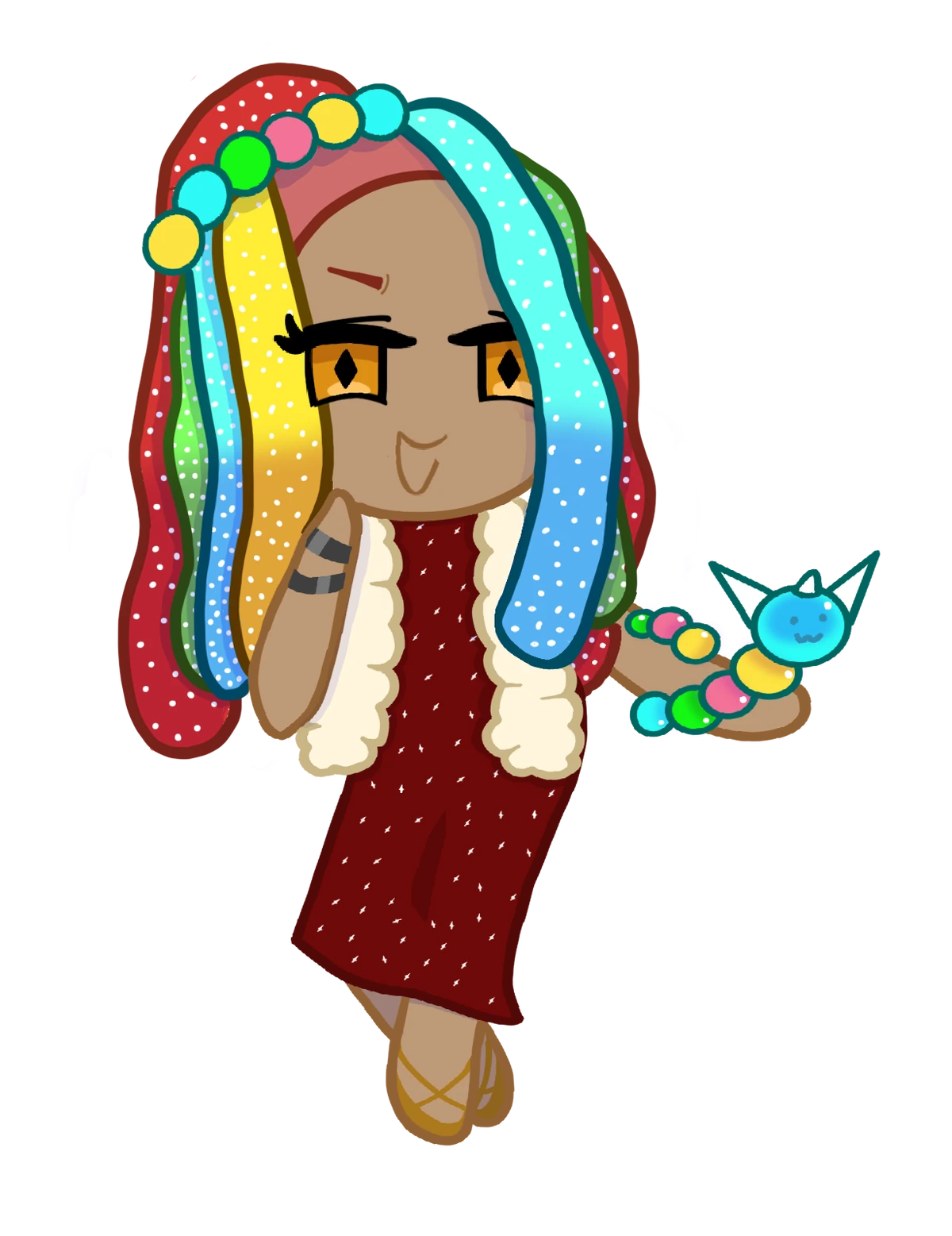 Sour Gummy Worm Cookie's Gallery | Cookie Run: Kingdom OCs Wiki | Fandom