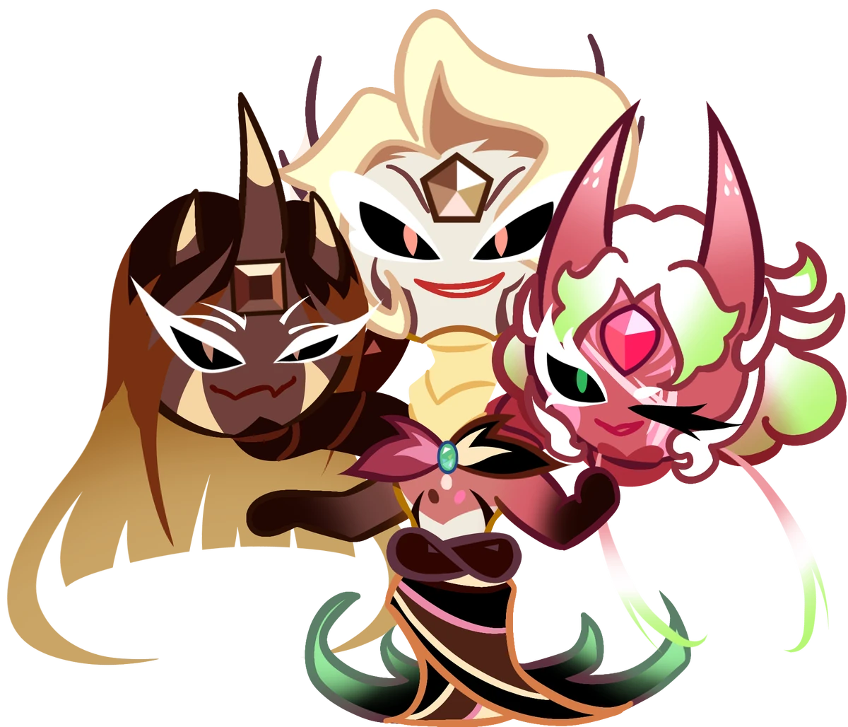 Neapolitan Hydra Cookie's Gallery | Cookie Run: Kingdom OCs Wiki | Fandom