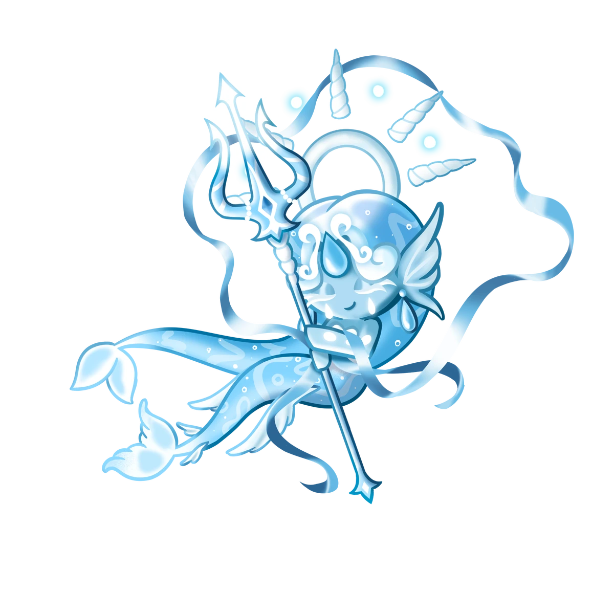 Purified Water Cookie (Aqua) | Cookie Run: Kingdom OCs Wiki | Fandom