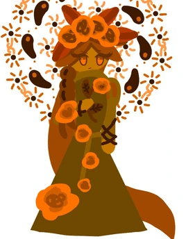 Withered Marigold Cookie | Cookie Run: Kingdom OCs Wiki | Fandom