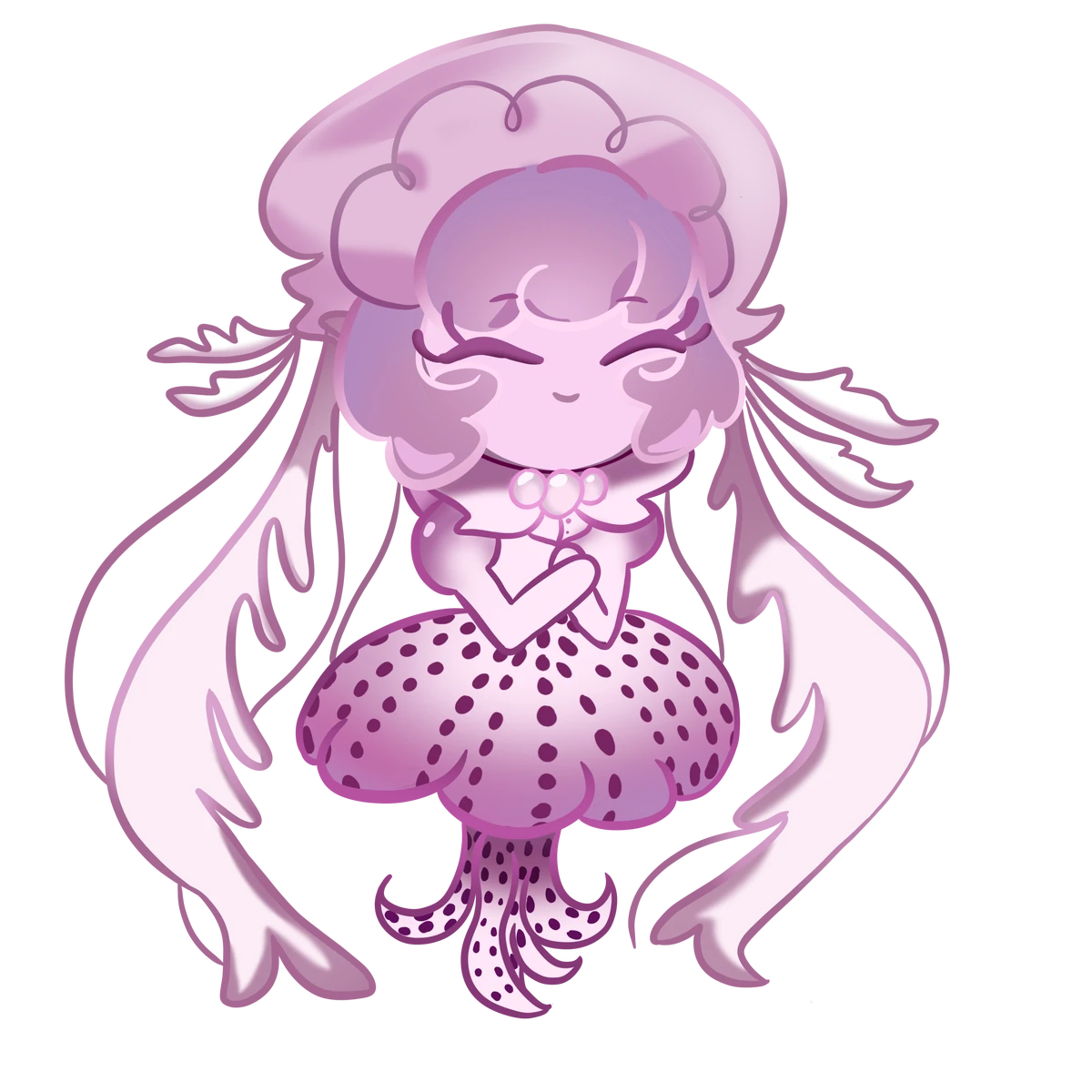 Mauve Jellyfish Cookie | Cookie Run: Kingdom OCs Wiki | Fandom