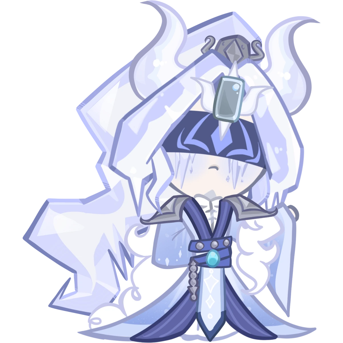 Abyssal Ice Cookie | Cookie Run: Kingdom OCs Wiki | Fandom