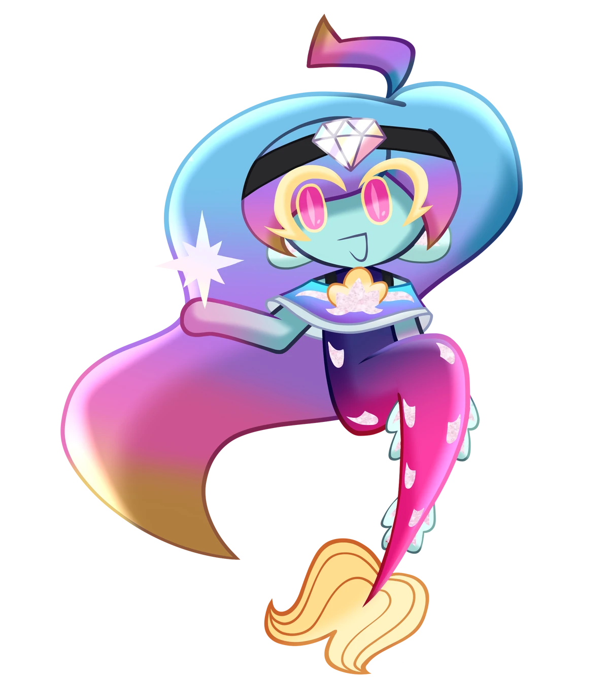 Iridescent Diamond Cookie | Cookie Run: Kingdom OCs Wiki | Fandom