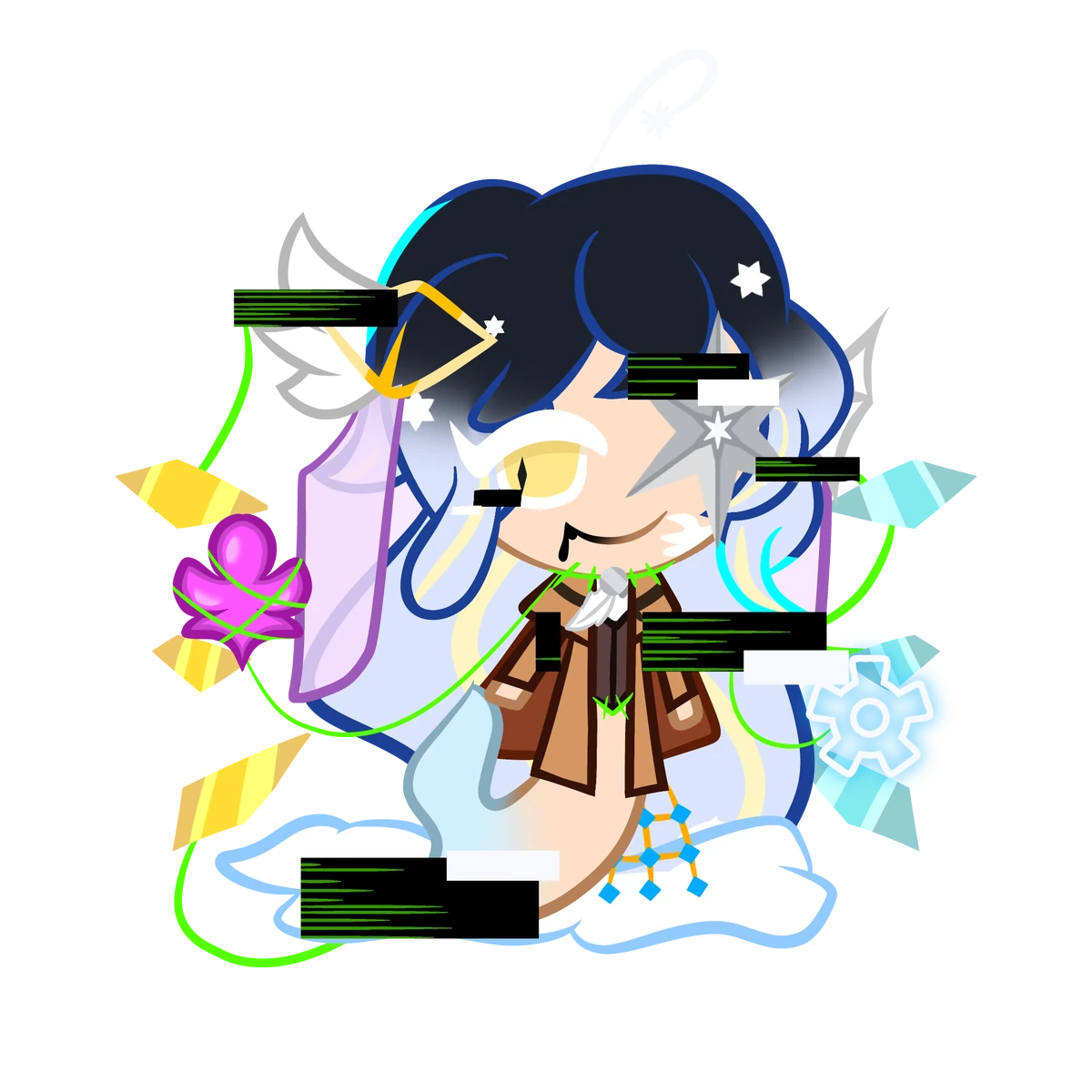 Corrupted Beta Cookie | Cookie Run: Kingdom OCs Wiki | Fandom