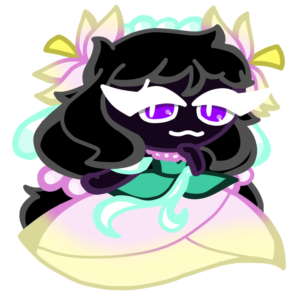 Void Cookie (Enigma)'s Costumes | Cookie Run: Kingdom OCs Wiki | Fandom