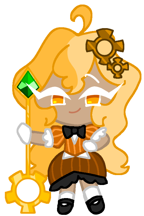 Amber Clockwork Cookie | Cookie Run: Kingdom OCs Wiki | Fandom