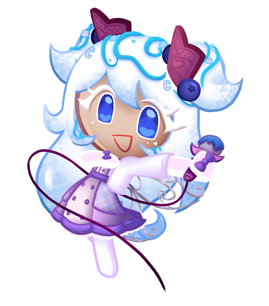 Blueberry Sundae Cookie | Cookie Run: Kingdom OCs Wiki | Fandom