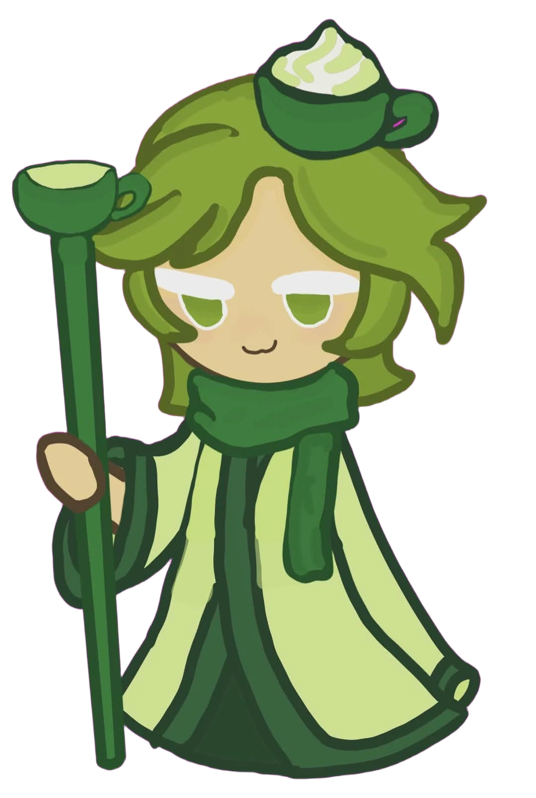 Olive Tea Cookie | Cookie Run: Kingdom OCs Wiki | Fandom
