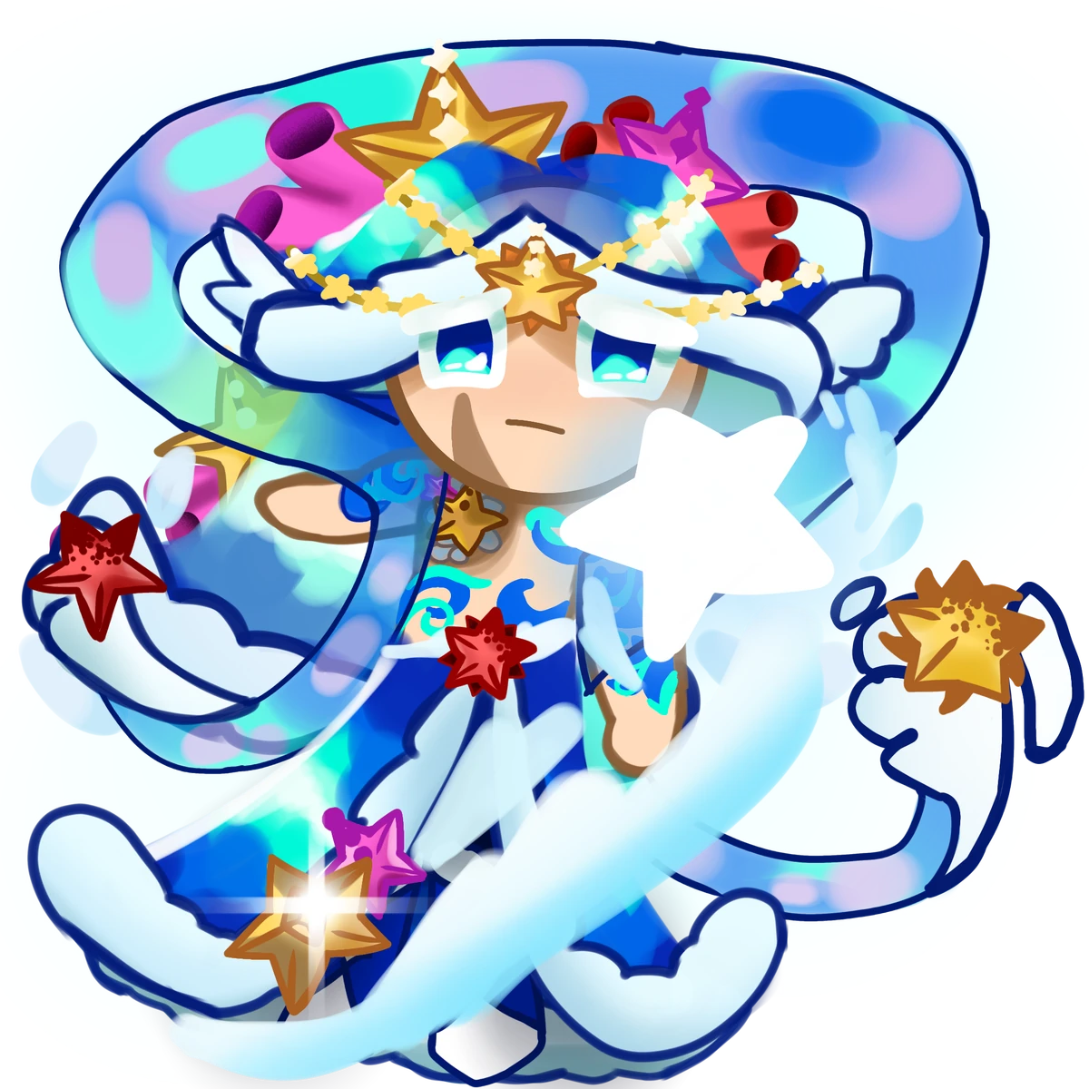Ocean Star Cookie | Cookie Run: Kingdom OCs Wiki | Fandom