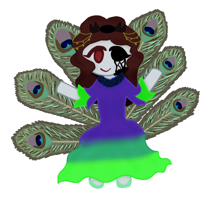 Void Peacock Cookie | Cookie Run: Kingdom OCs Wiki | Fandom