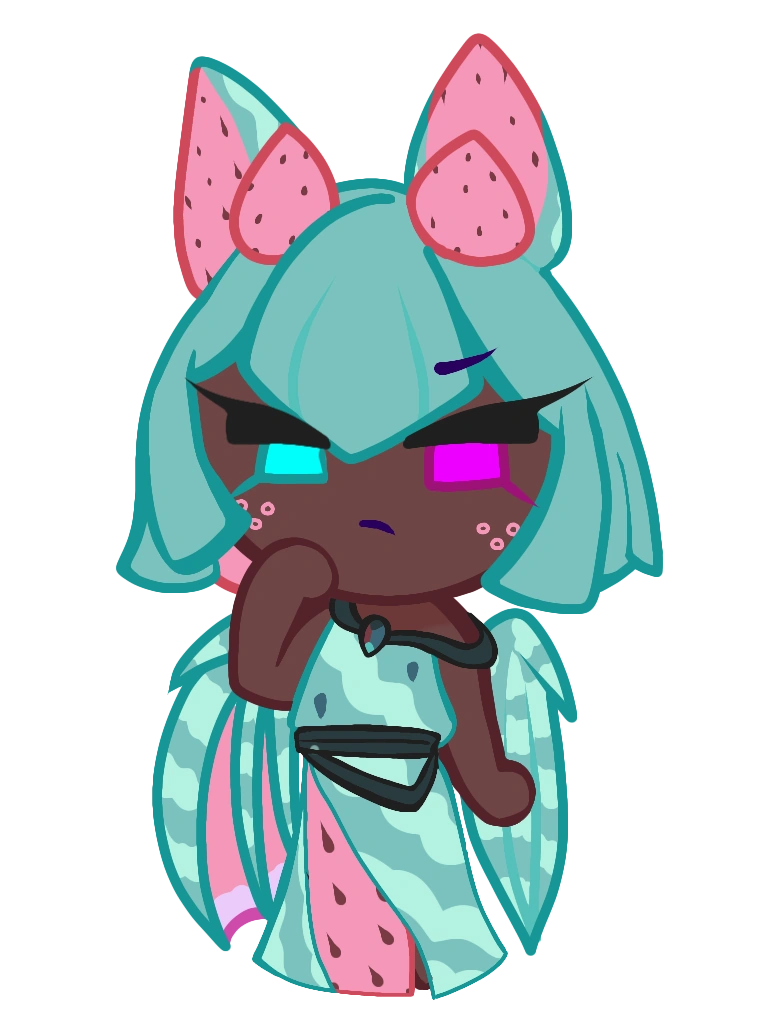 Watermelon Bat Dragon Cookie | Cookie Run: Kingdom OCs Wiki | Fandom