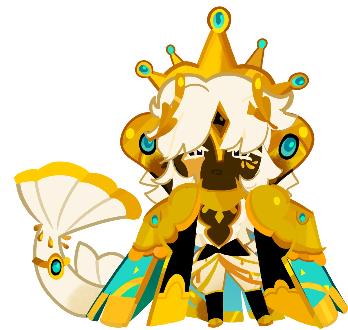 Golden Calamity Dragon Cookie | Cookie Run: Kingdom OCs Wiki | Fandom