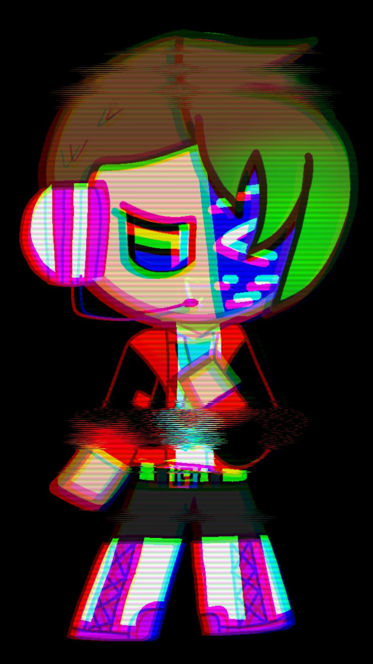 Neon Glitch Cookie | Cookie Run: Kingdom OCs Wiki | Fandom