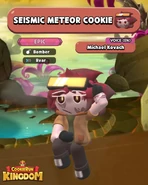 Seismic Meteor Cookie's Gallery | Cookie Run: Kingdom OCs Wiki | Fandom