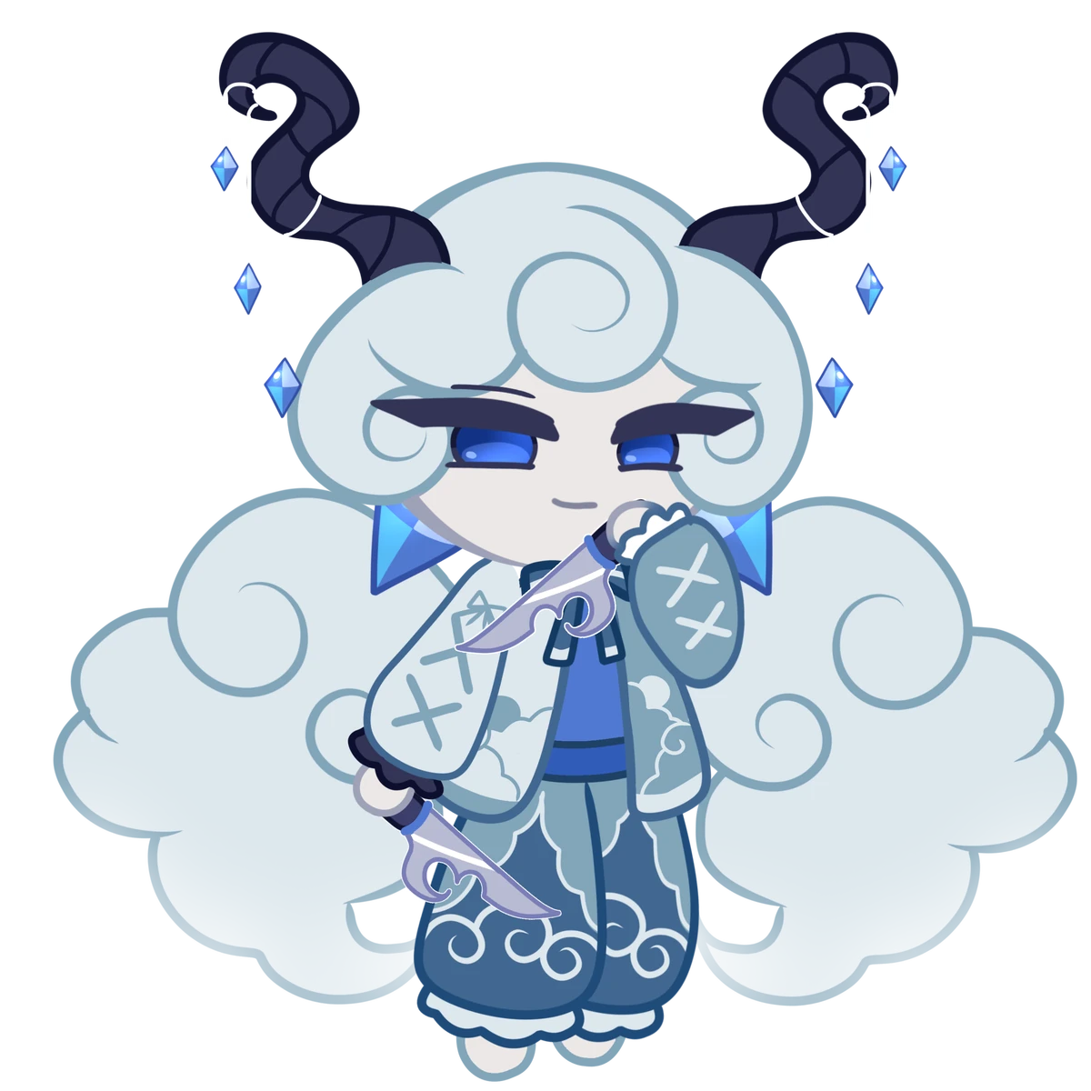 Nimbus Diamond Cookie | Cookie Run: Kingdom OCs Wiki | Fandom