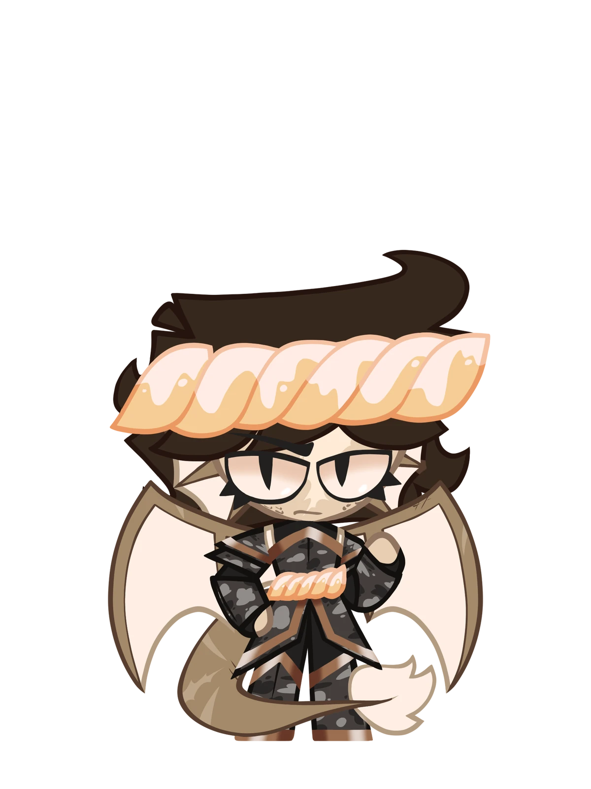 Bedrock Cruller Dragon Cookie | Cookie Run: Kingdom OCs Wiki | Fandom