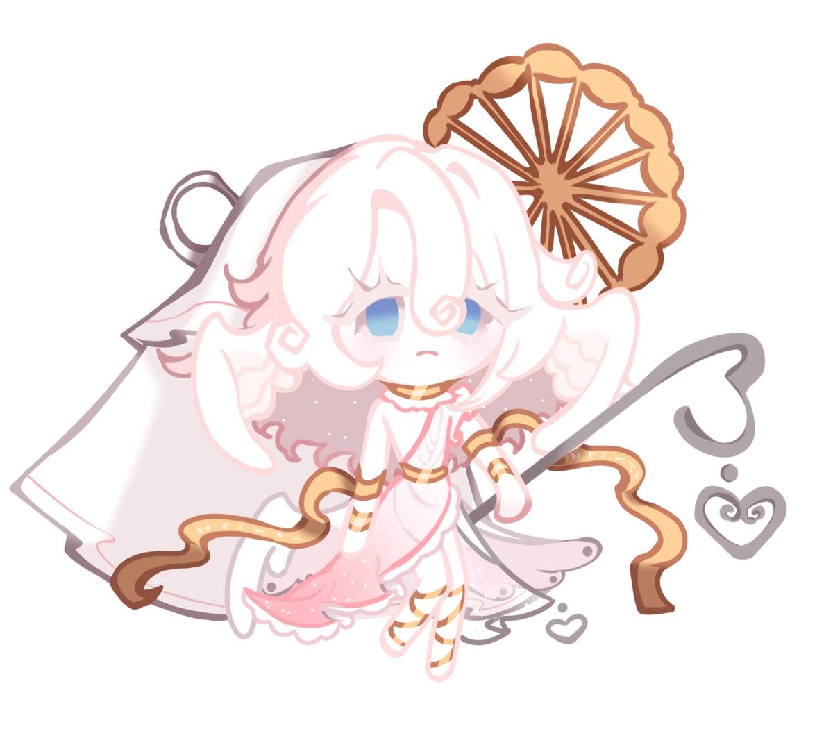 Primordial Angel Cake Cookie | Cookie Run: Kingdom OCs Wiki | Fandom