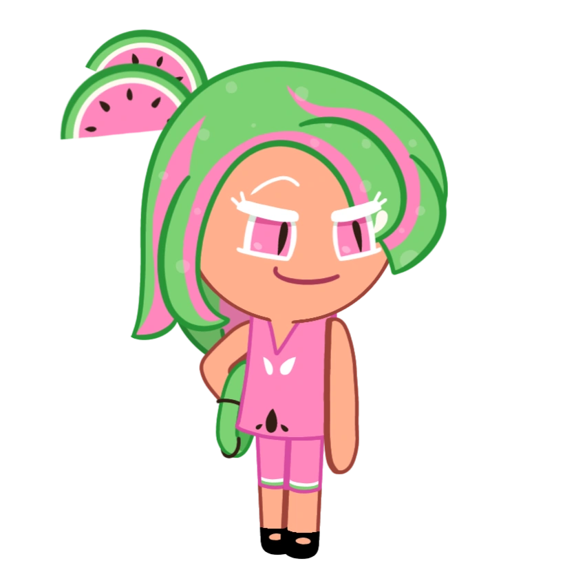 Watermelon Sugar Cookie | Cookie Run: Kingdom OCs Wiki | Fandom