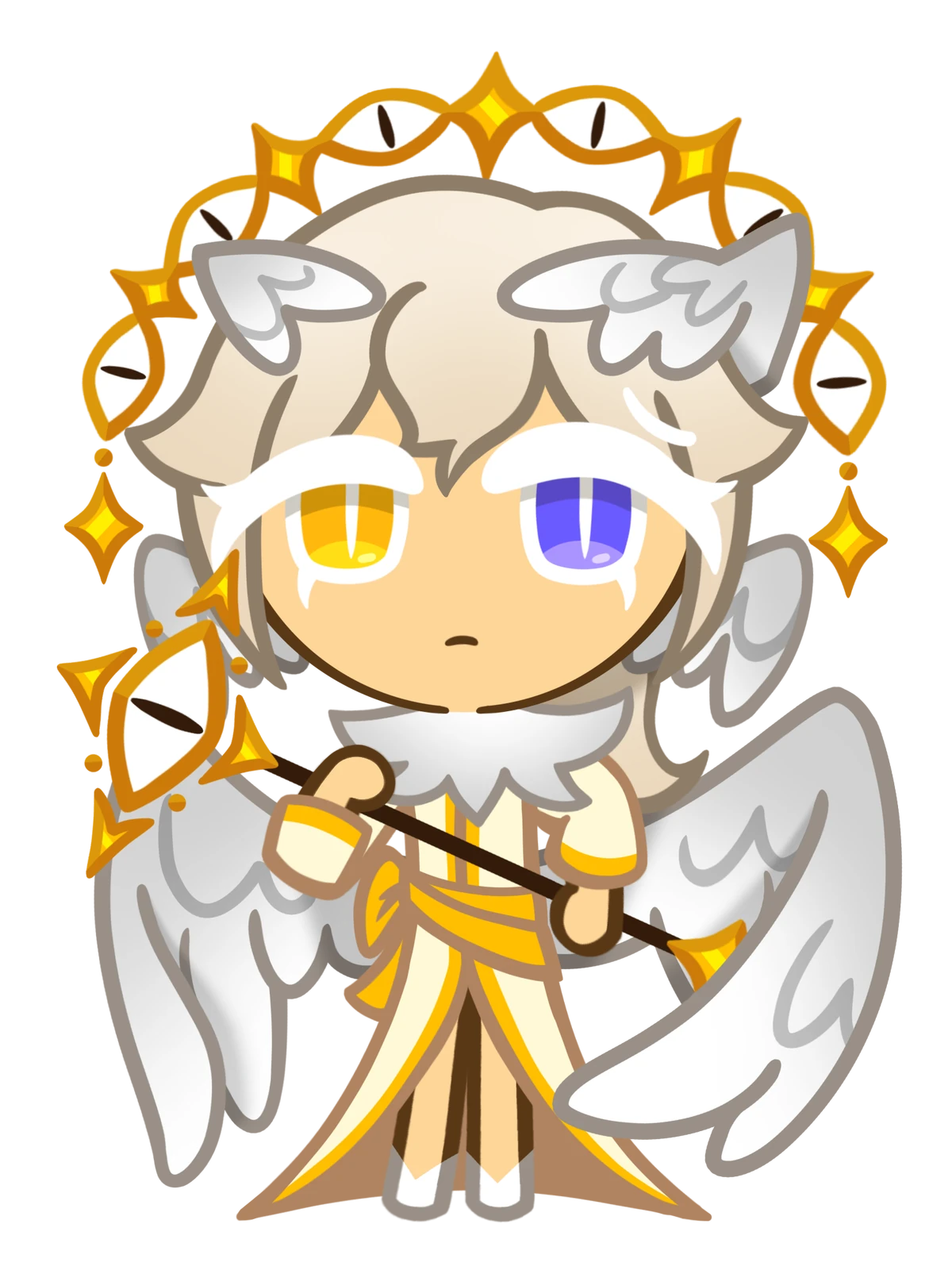 Howlite Seraphim Cookie | Cookie Run: Kingdom OCs Wiki | Fandom