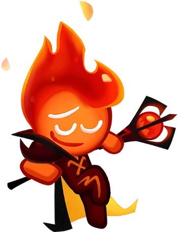 Fire Spirit Cookie | Cookie Run Puzzle World Wiki | Fandom