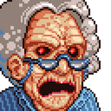 Cookie Clicker Grandma Figurine