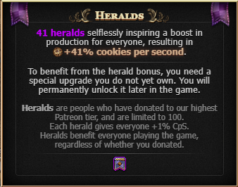 Heralds | Cookie Clicker Wiki | Fandom