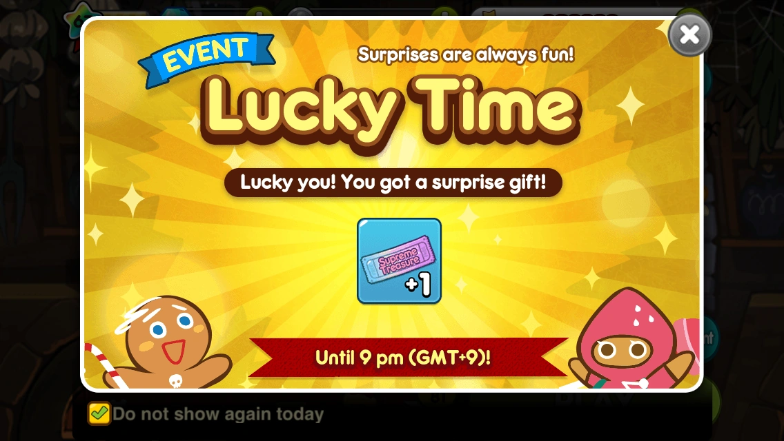 Lucky Time | Cookie Run Wiki | Fandom
