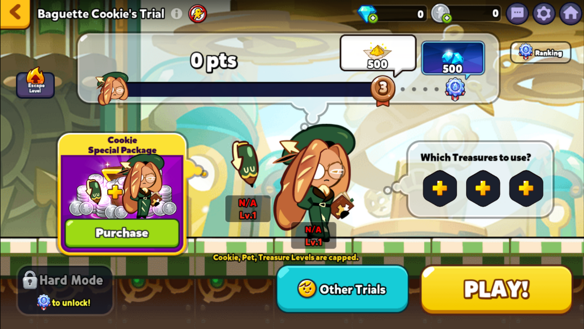 Baguette Cookies Trial Cookie Run Wiki Fandom