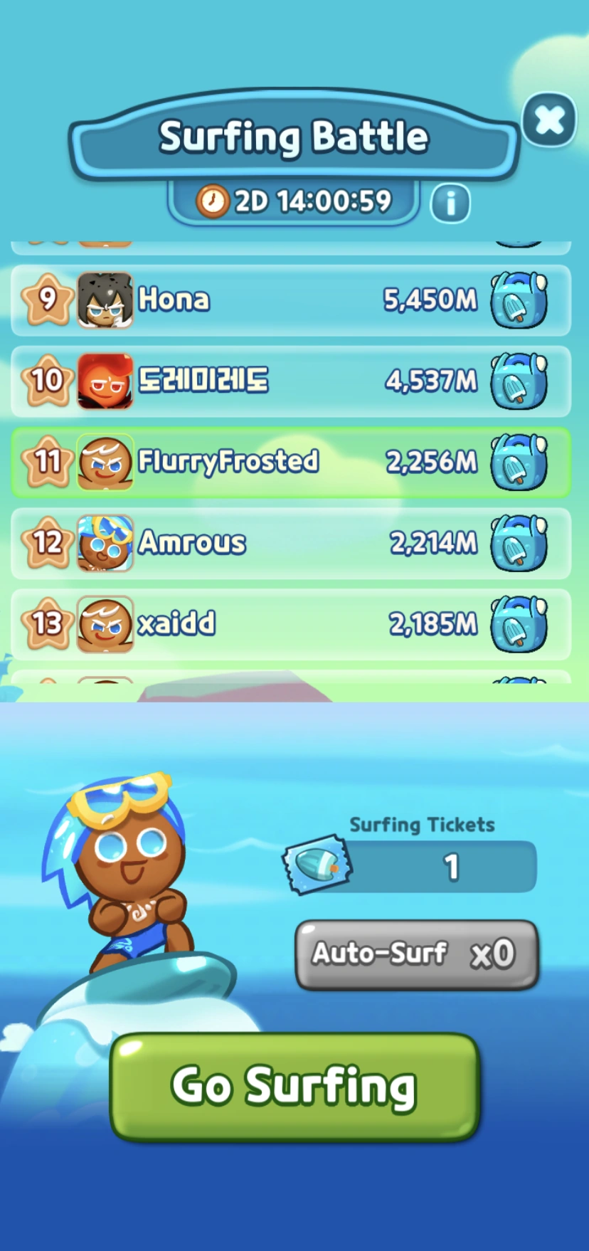 Surfing Battle | Cookie Run Wiki | Fandom