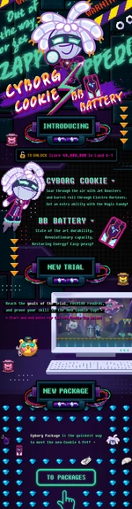 Cyborg Cookie's Gallery | Cookie Run Wiki | Fandom