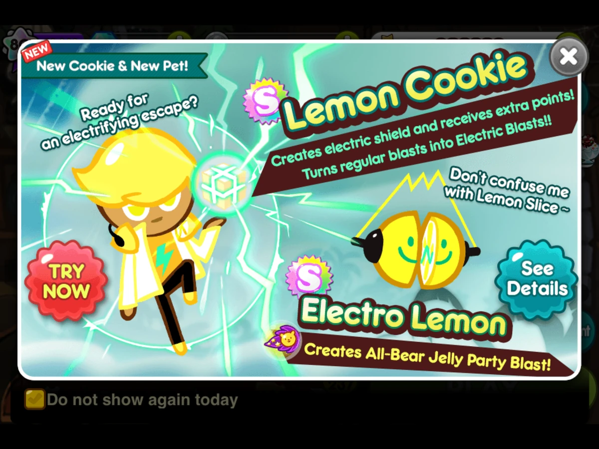 Electro Lemon (LINE) | Cookie Run Wiki | Fandom