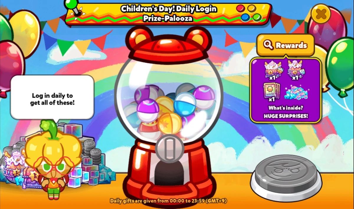 Children's Day! Daily Login Prize-Palooza | Cookie Run Wiki | Fandom