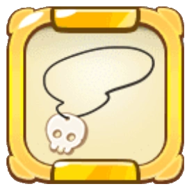 Brave Cookie's Skeleton Necklace | Cookie Run Wiki | Fandom