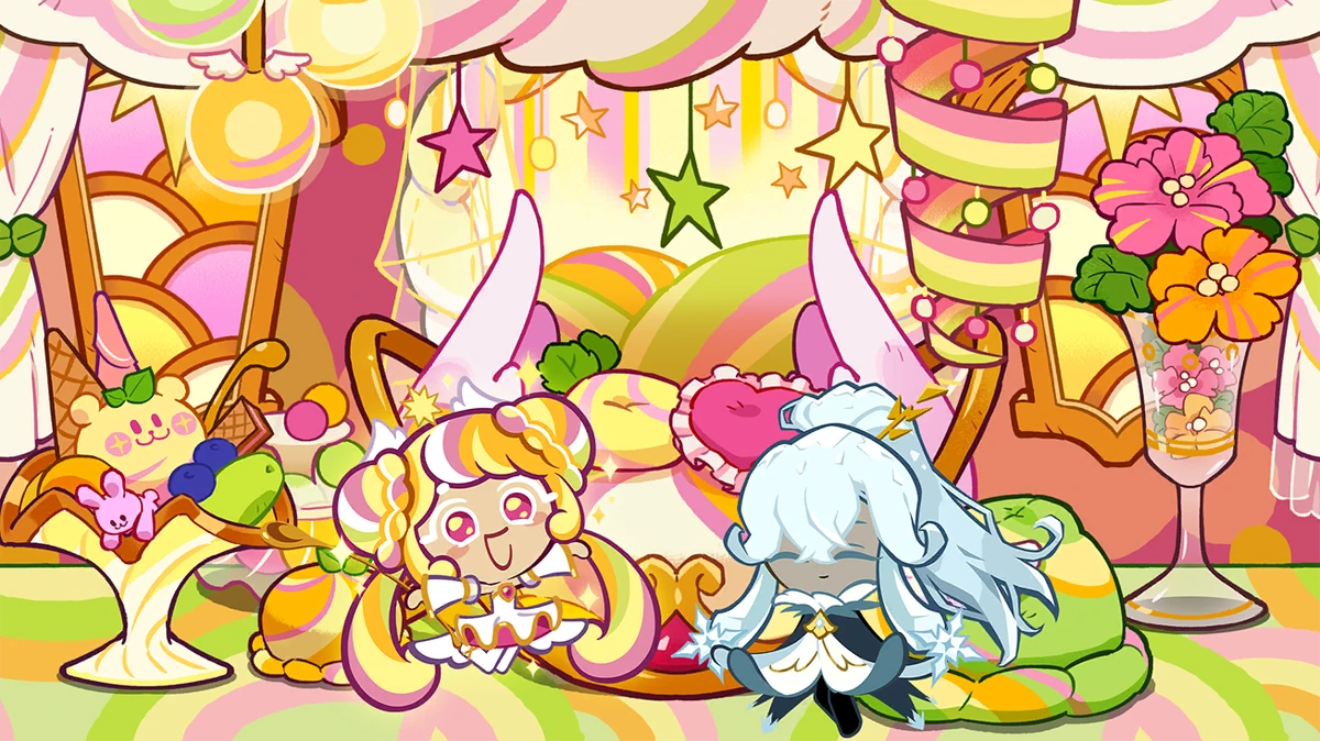 Rainbow Sherbet Cookie's Cookie Challenge | Cookie Run Wiki | Fandom