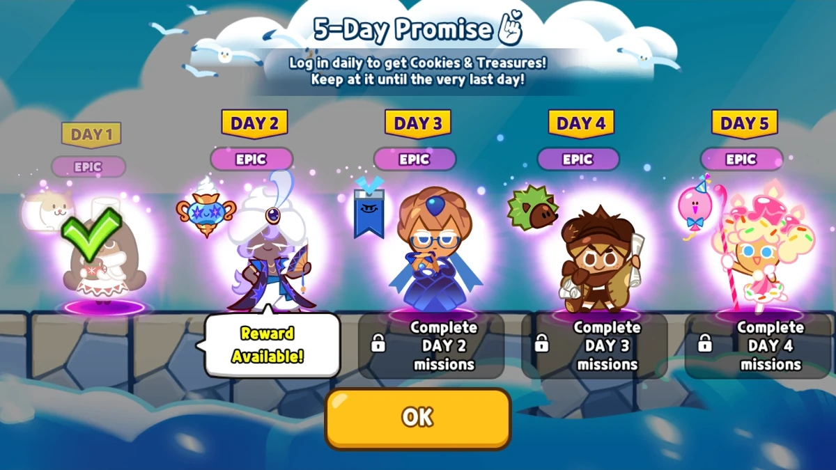 5-Day Promise | Cookie Run Wiki | Fandom