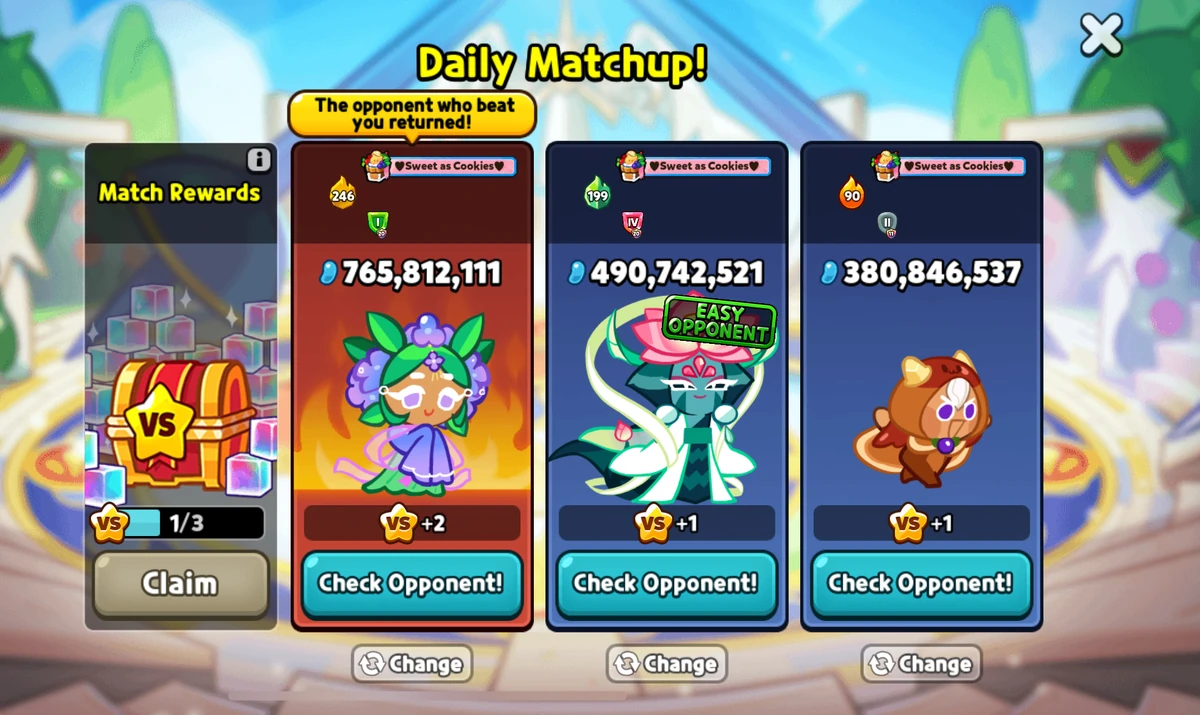 Daily Matchup! | Cookie Run Wiki | Fandom