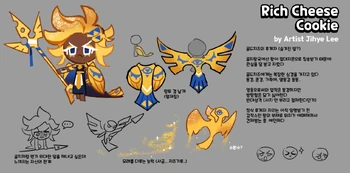 Golden Cheese Kingdom Concept Art Cookies | Cookie Run: Kingdom Wiki ...