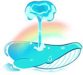 Rainbow Peppermint Whale | Cookie Run: Kingdom Wiki | Fandom