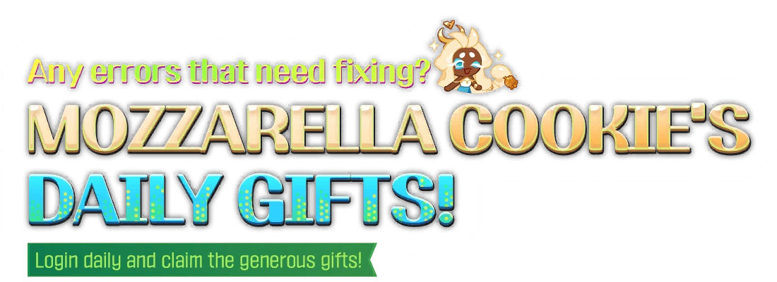 Mozzarella Cookie's Daily Gifts | Cookie Run: Kingdom Wiki | Fandom