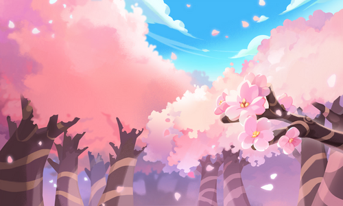 User Blogcheeseplattercherry Blossom Profile Theme Cookie Run