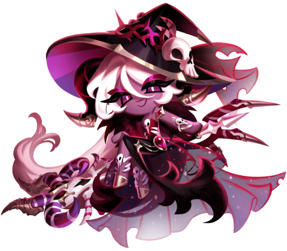 Dark Enchantress Cookie's Costumes | Cookie Run: Kingdom Wiki | Fandom
