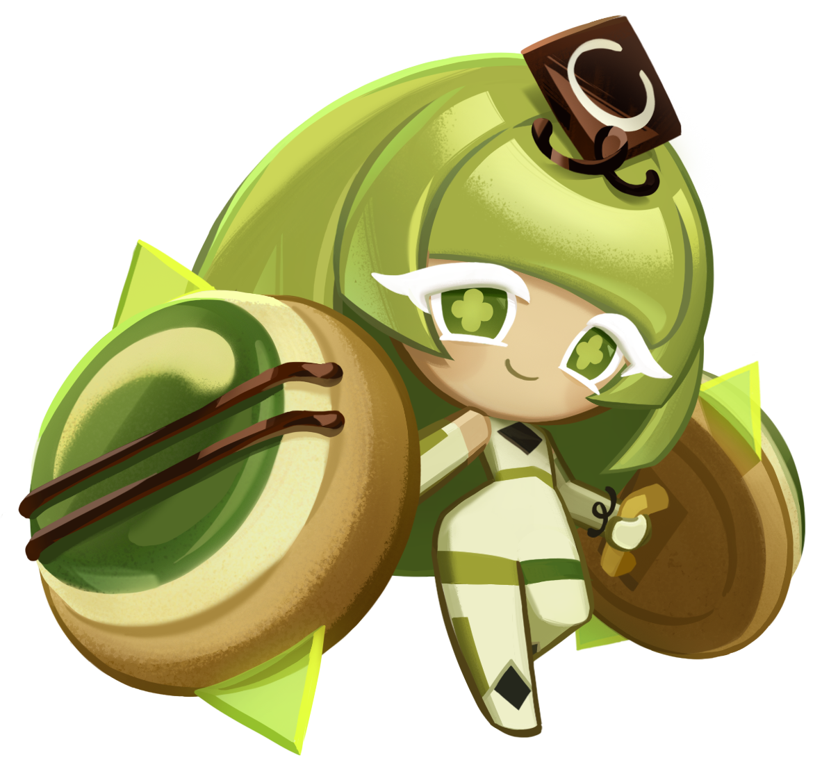 Green Tea Mousse Cookie's Gallery | Cookie Run: Kingdom Wiki | Fandom