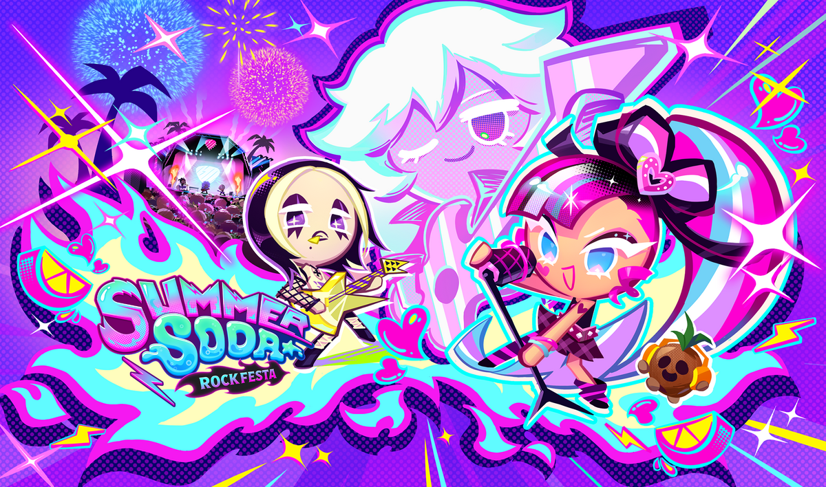 Summer Soda Rock Festa Cookie Run Kingdom Wiki Fandom