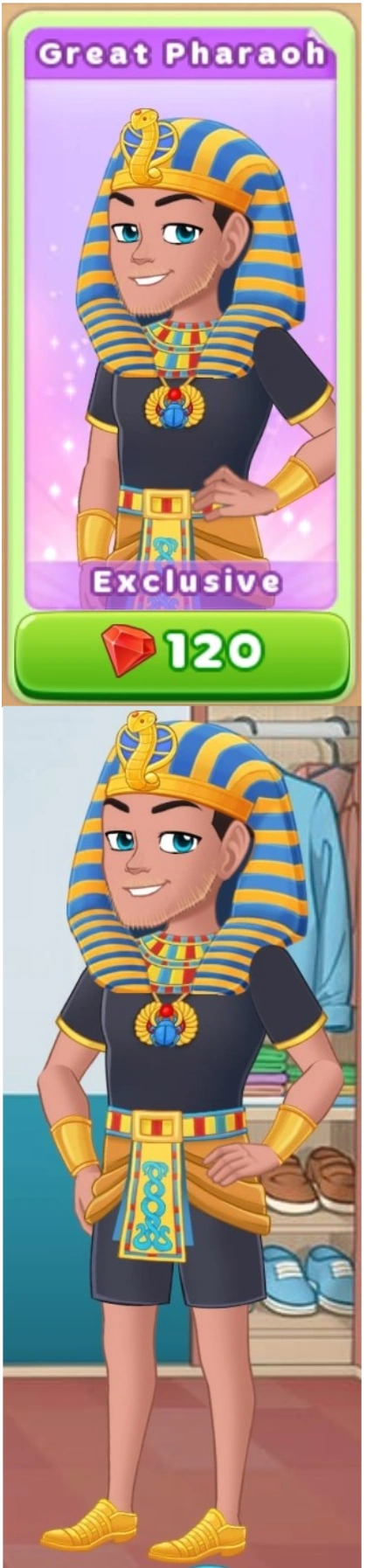 Great Pharaoh | Cooking Diary: Tasty Hills Wiki | Fandom