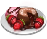 Lava Cakes (Mount Breakfast) | Cooking Fever Wiki | Fandom