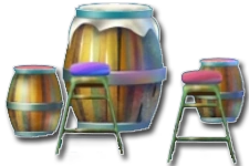 Bar Stools (Paradise Cocktail Bar) | Cooking Fever Wiki | Fandom