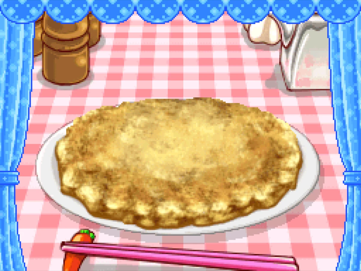Pan-Fried Batter Cake (CM) | Cooking Mama Wiki | Fandom