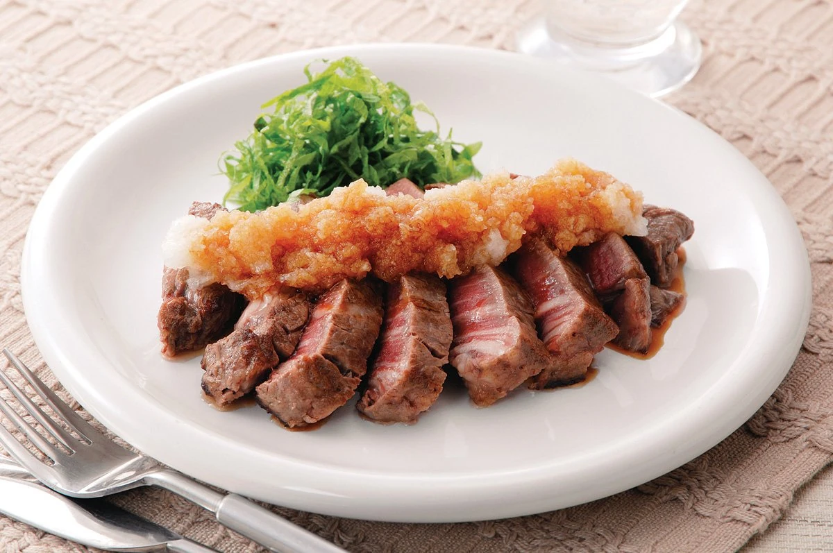 Japanese Steak (Grated Radish) | Cooking Mama Wiki | Fandom