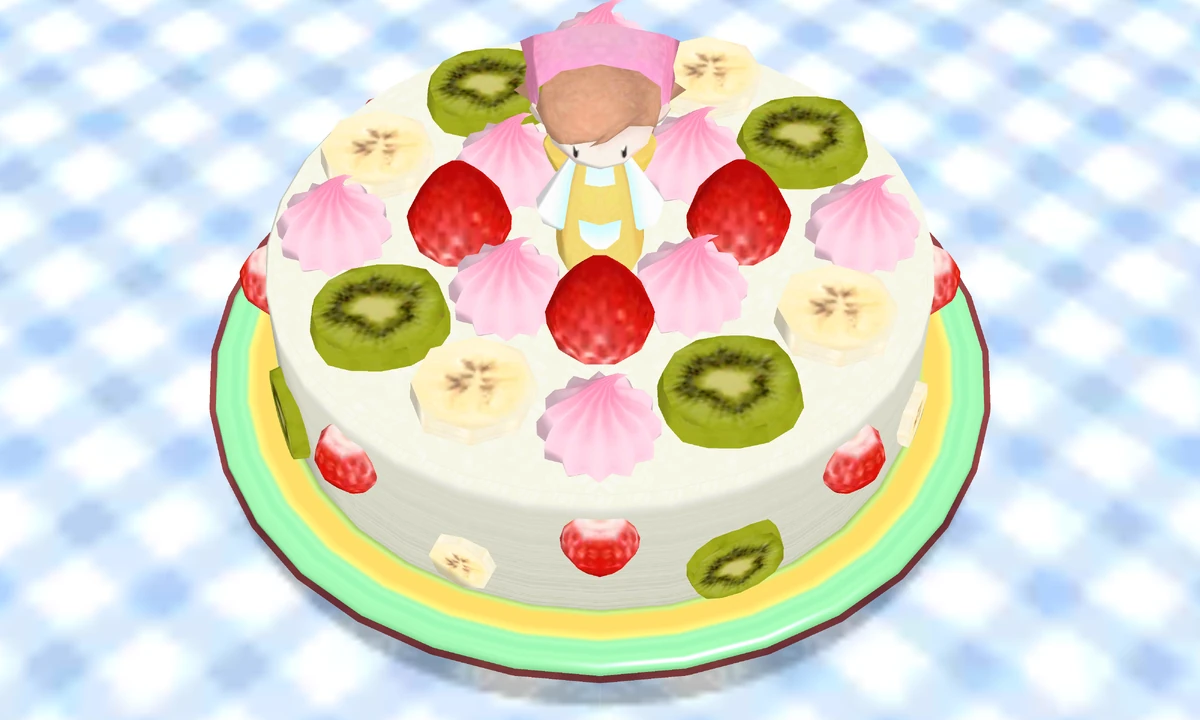 Decorated Cake (CM5) | Cooking Mama Wiki | Fandom