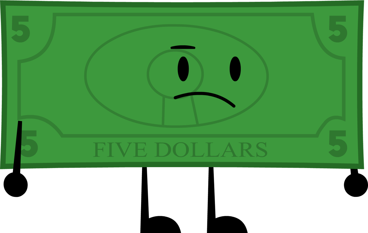 5 Dollar Bill | Cool Insanity Wiki | Fandom